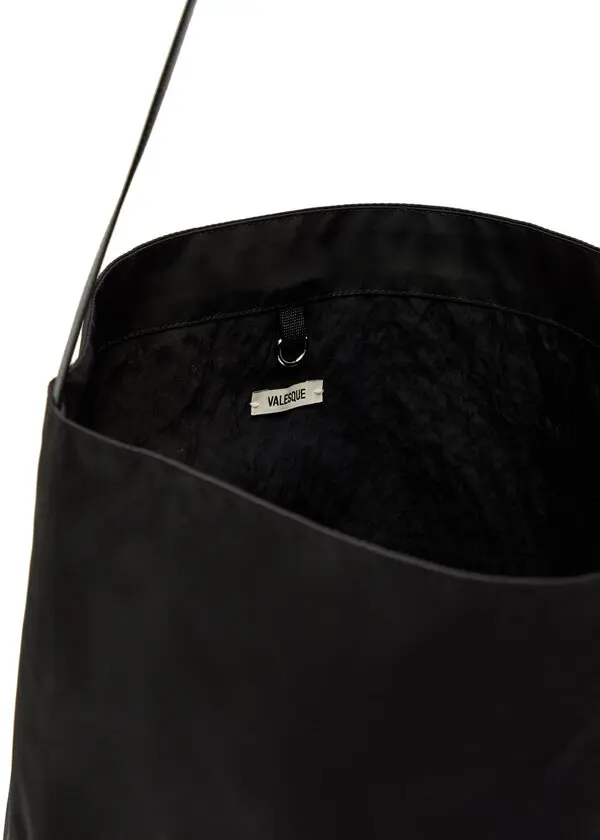 VALESQUE Satin Bucket Bag
