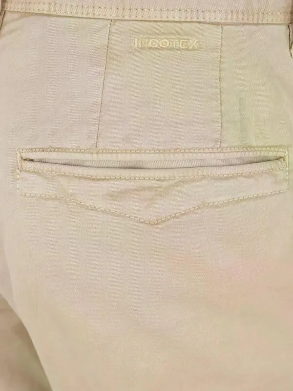 Incotex Slim-fit Cotton Trousers - Neutrals