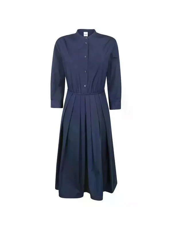 Aspesi Pleated Collared Dress