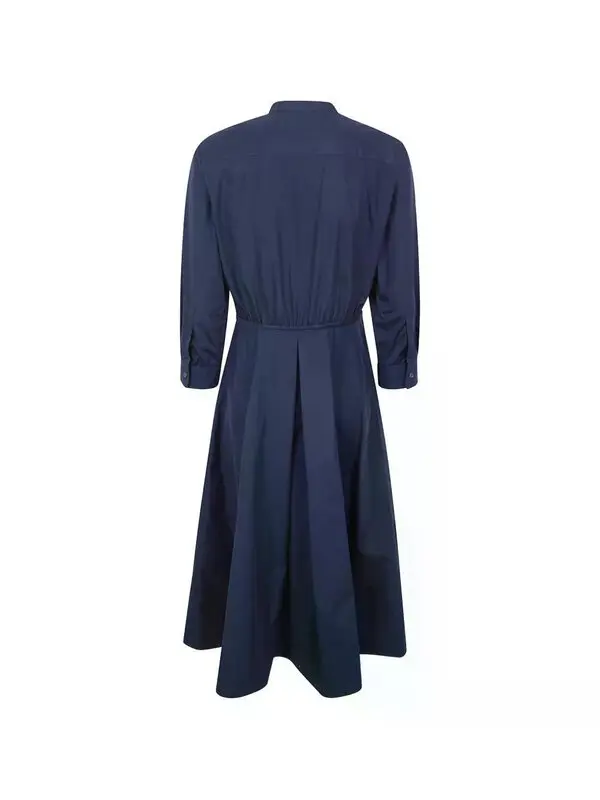 Aspesi Pleated Collared Dress