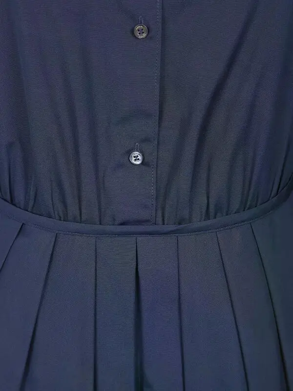 Aspesi Pleated Collared Dress