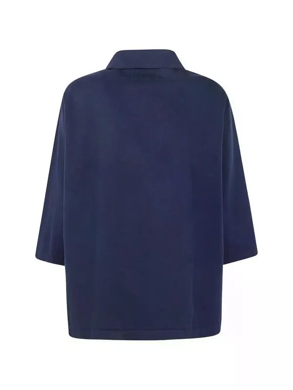Labo.art Buttoned Collared Jacket - Blue