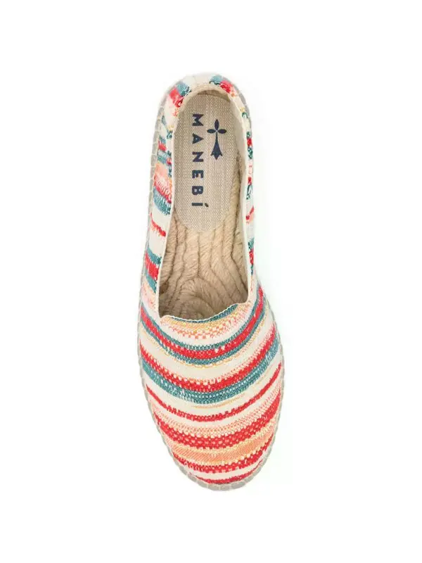 Manebí Striped Espadrilles