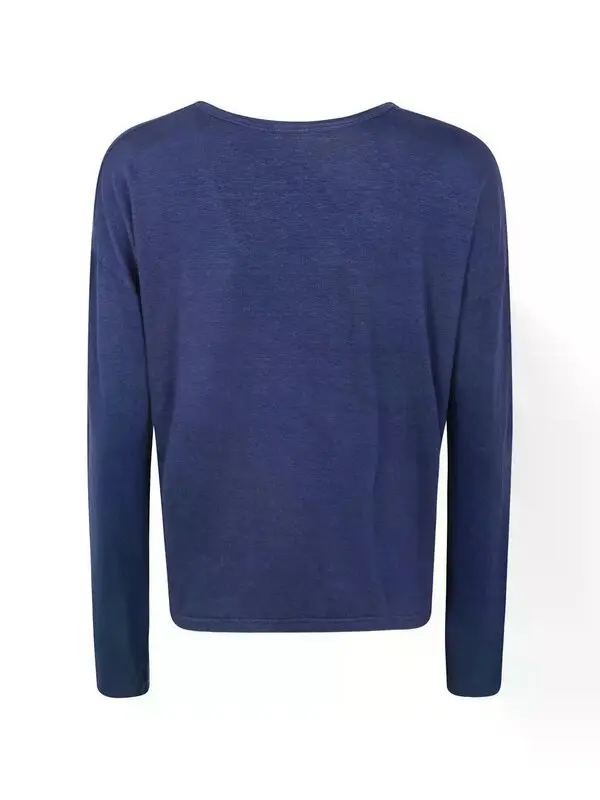 BASE V-neck Knitwear - Blue