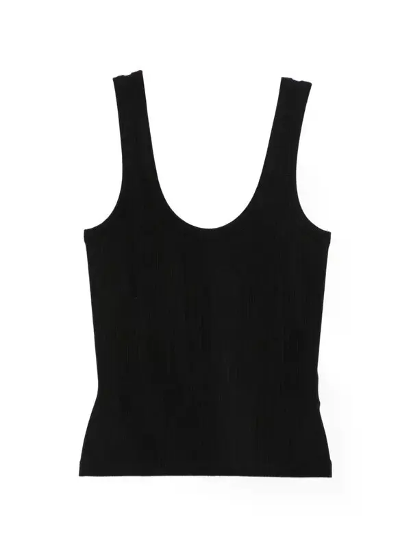 TELA Ribbed-knit Tank Top