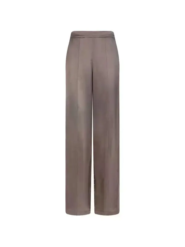 Emporio Armani Wide-leg Trousers - Grey