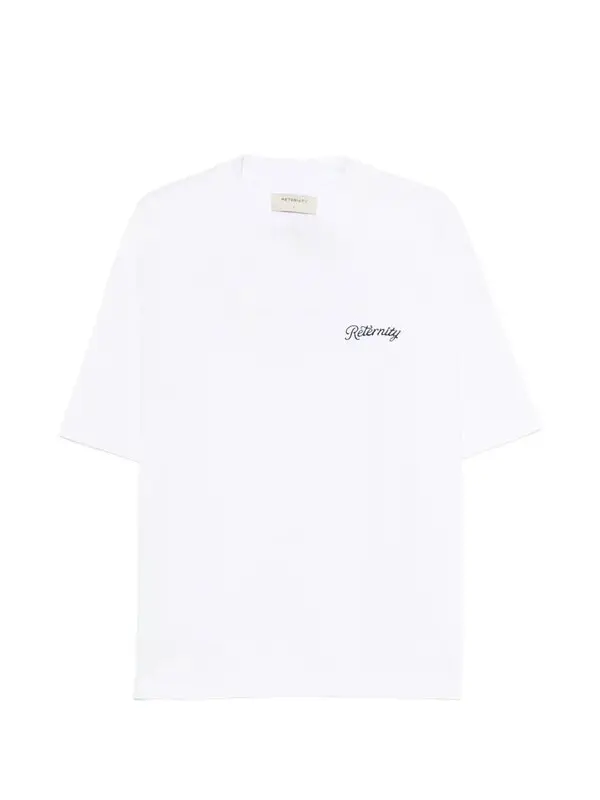 RETERNITY Crew-neck T-shirt - White