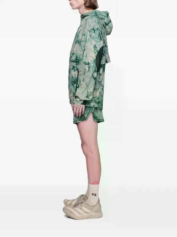 Y3 Printed Hooded Jacket