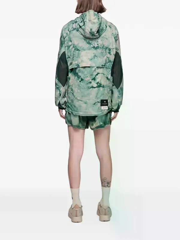 Y3 Printed Hooded Jacket