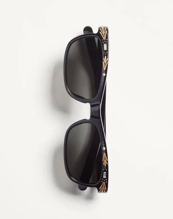 Valentino Garavani Rectangular Acetate Sunglasses