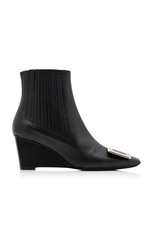 ROGER VIVIER Belle Vivier Wedge Bootie