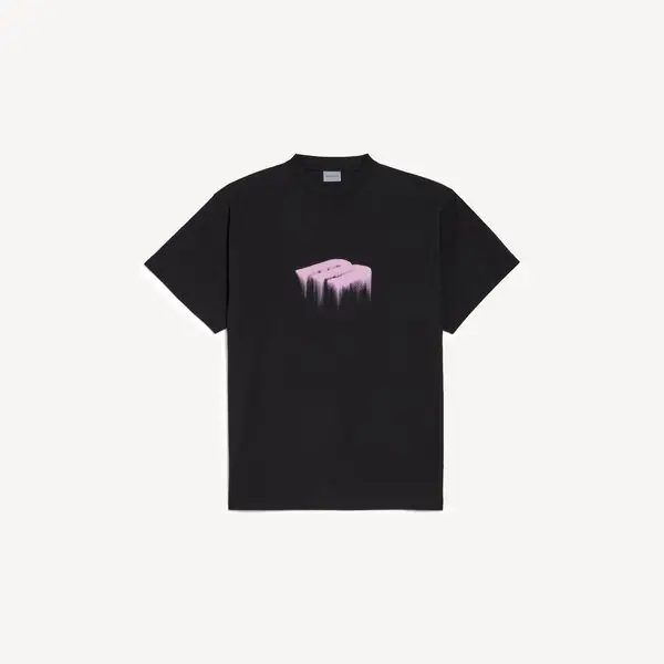 Balenciaga Wet Brush Oversized T-shirt - Black