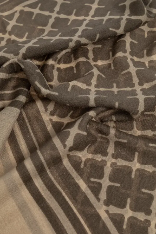 BY MALENE BIRGER Woolen Shawl ‘cornelis - Green