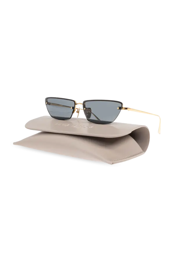 Linda Farrow Cleo Sunglasses - Gold
