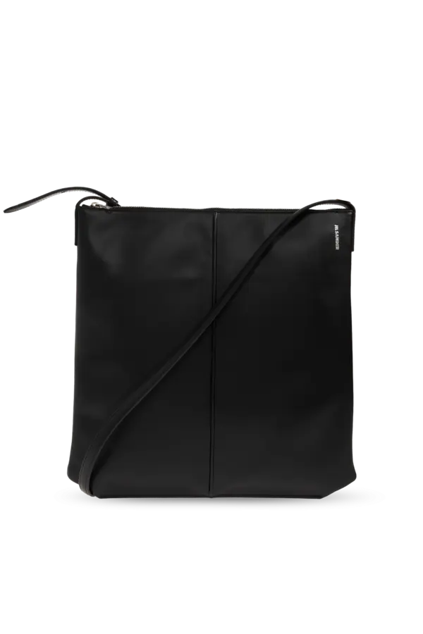 JIL SANDER Linea Shoulder Bag - Black