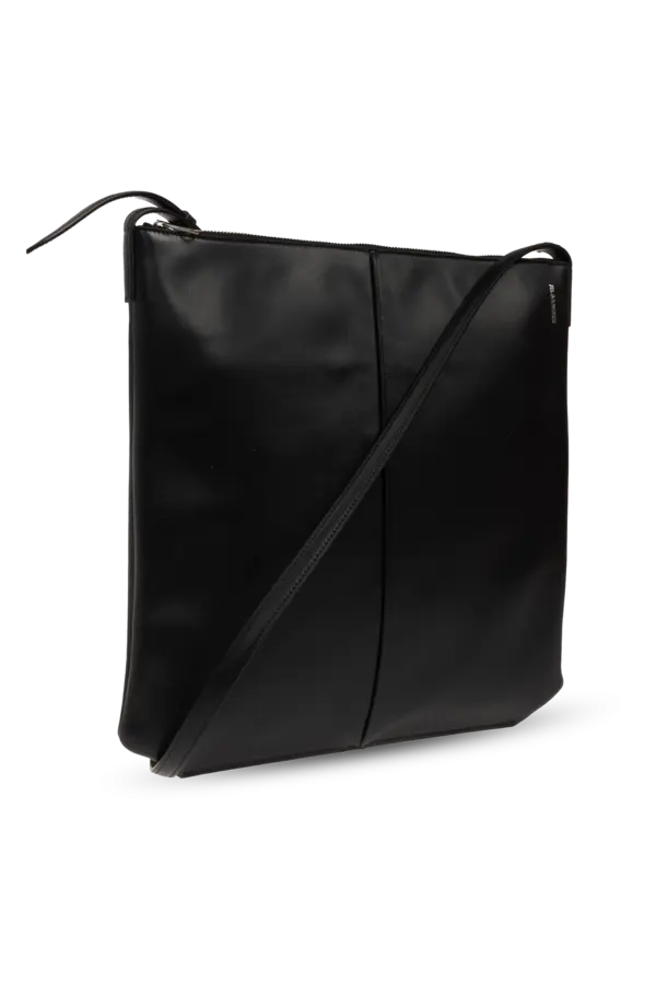 JIL SANDER Linea Shoulder Bag - Black