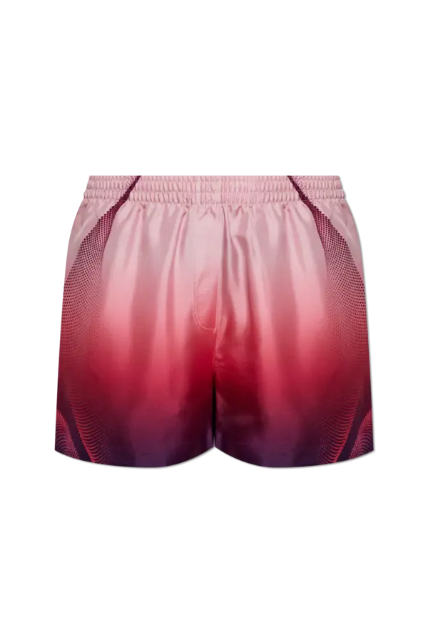 Casablanca Silk Shorts - Pink