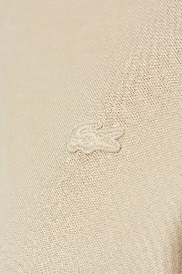 Lacoste Silk Polo - Beige