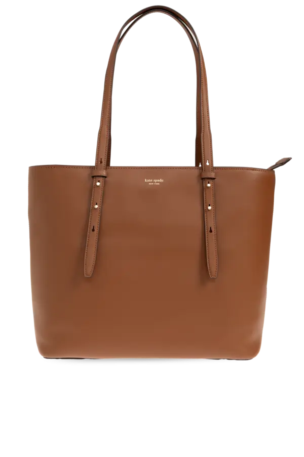 Kate Spade New York Leather Shopper - Brown