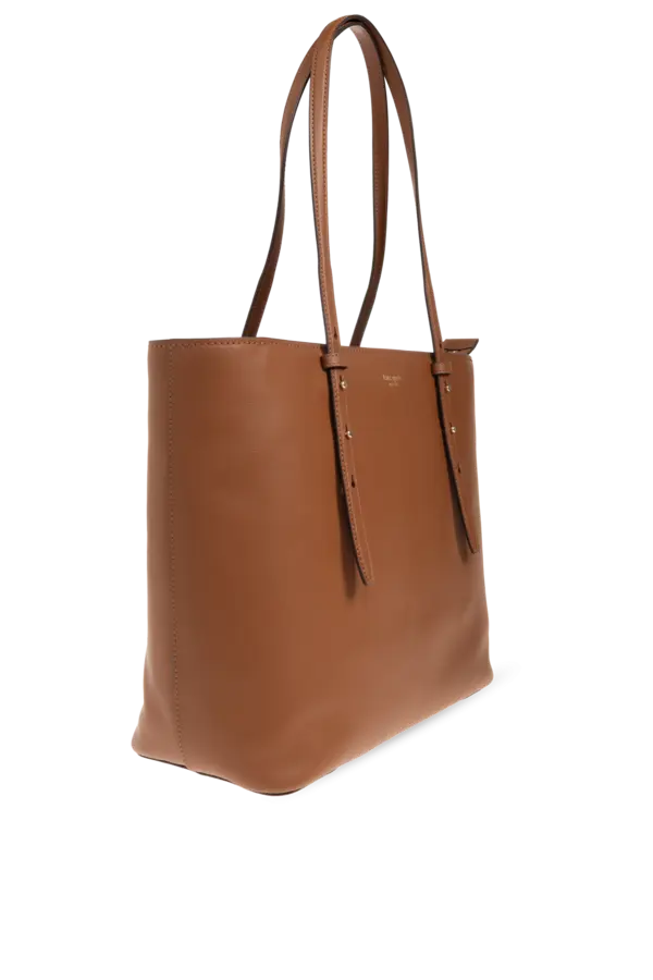 Kate Spade New York Leather Shopper - Brown