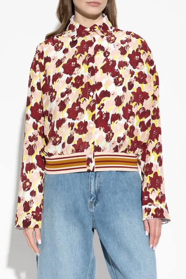 Marni Silk Floral Jacket