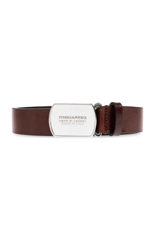 Dsquared2 Leather Belt - Brown