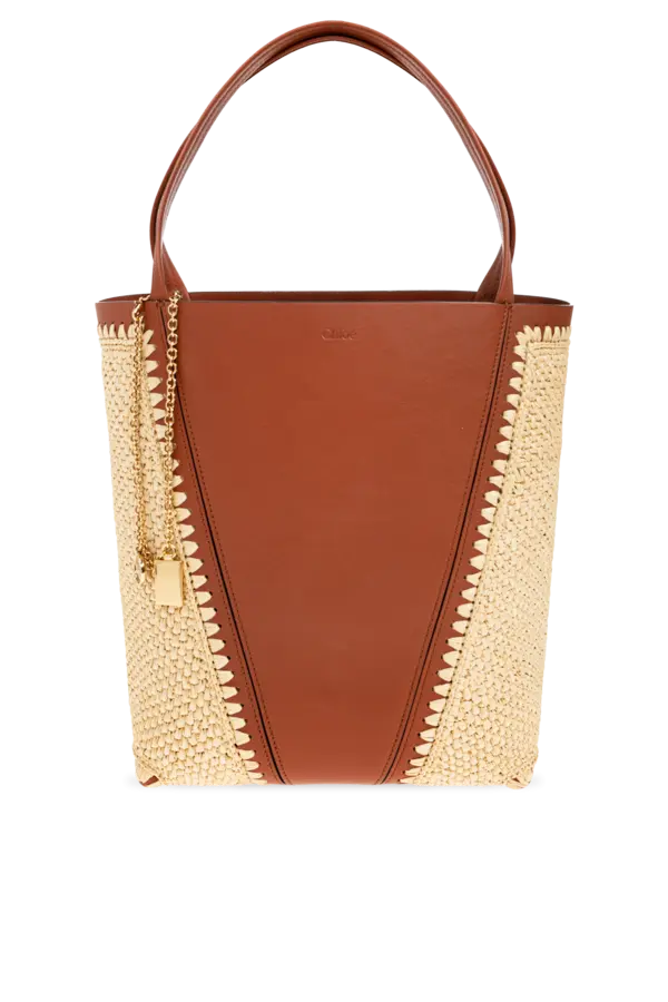 Chloé Spin Medium Shopper Bag - Brown