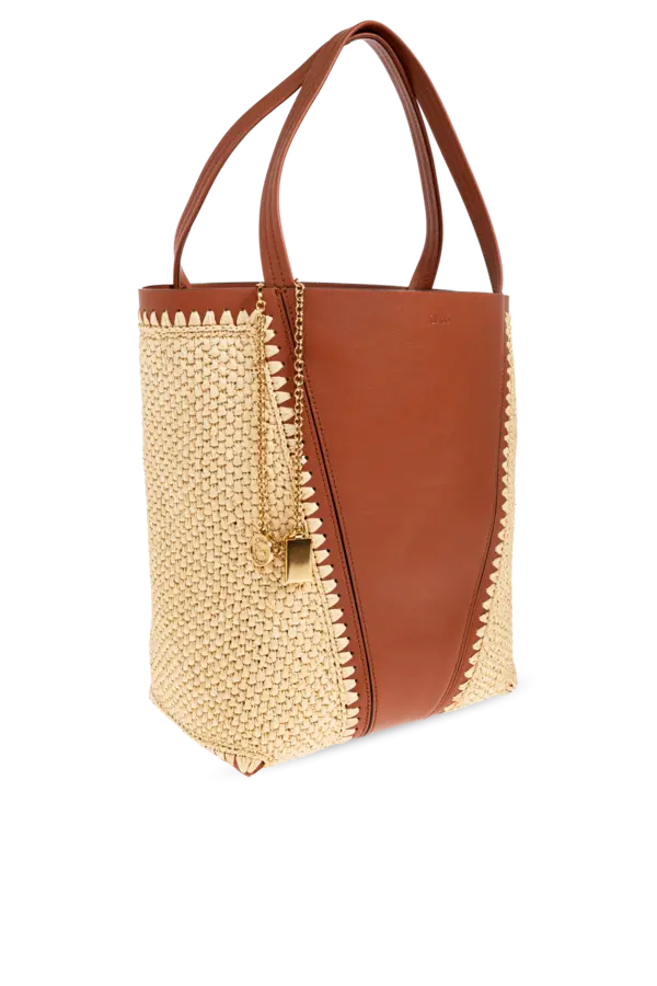 Chloé Spin Medium Shopper Bag - Brown