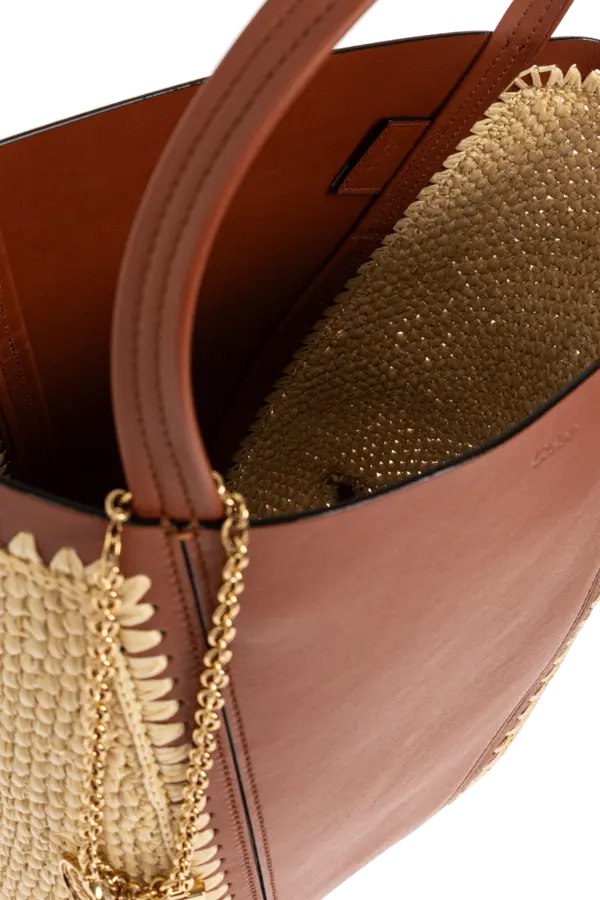 Chloé Spin Medium Shopper Bag - Brown