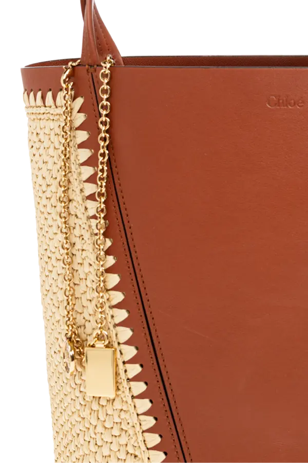 Chloé Spin Medium Shopper Bag - Brown