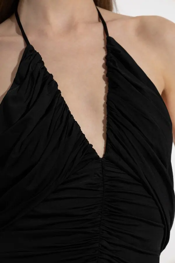 SELF-PORTRAIT Draped Dress