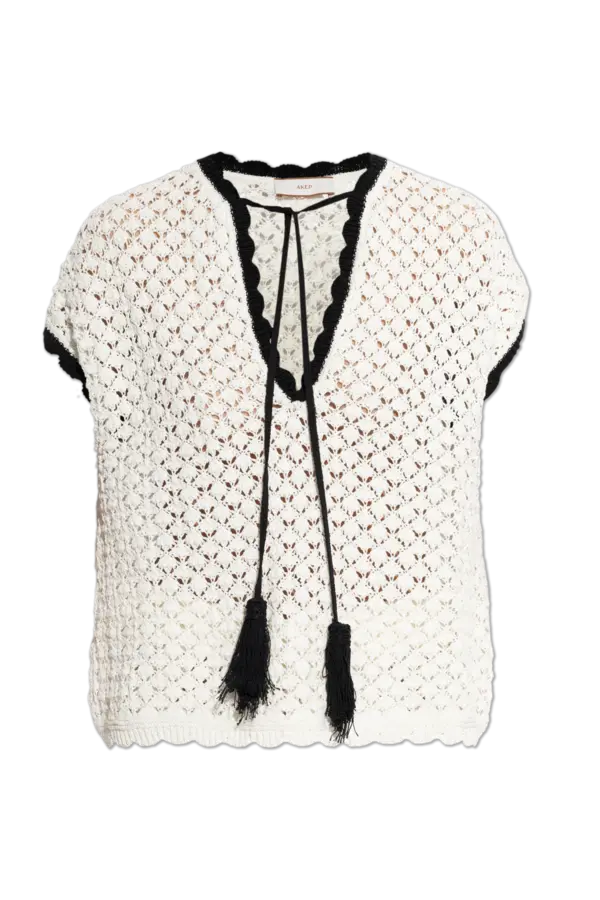AKEP Crochet Sleeveless Top