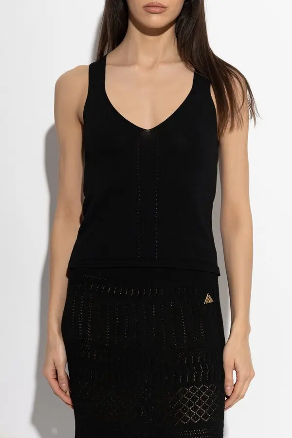 AKEP Knit Jersey Strappy Top