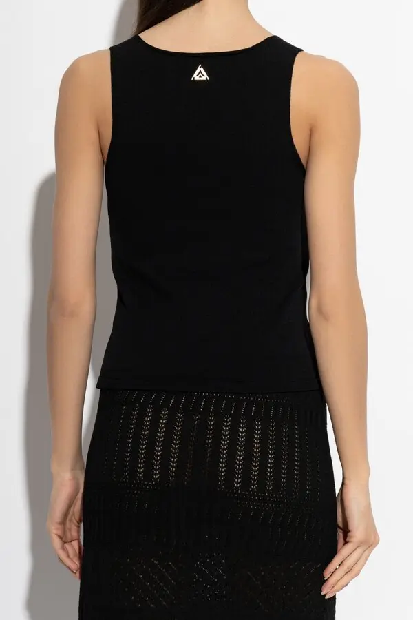 AKEP Knit Jersey Strappy Top