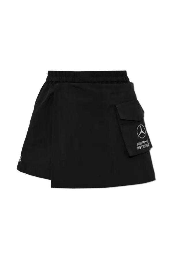 Y3 X Mercedes-amg Petronas Flared Shorts - Black