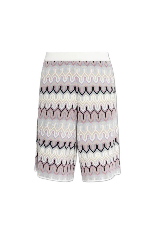AKEP Lurex Thread Shorts - Multicolour