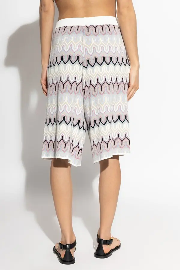AKEP Lurex Thread Shorts - Multicolour