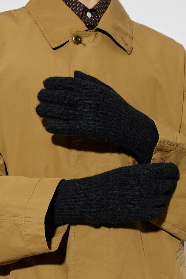 Jacquemus Woolen Gloves - Black