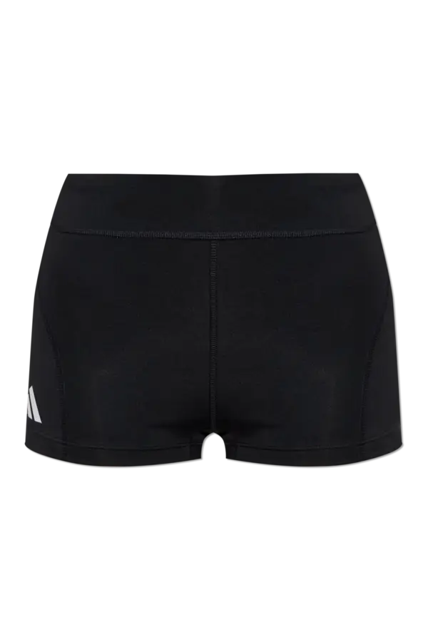 Adidas Short Leggings From The Adizero Collection - Black