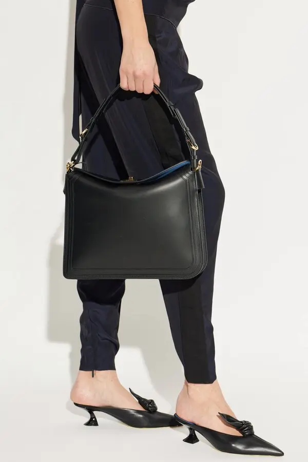 LANVIN Compagnon’ Shoulder Bag - Black