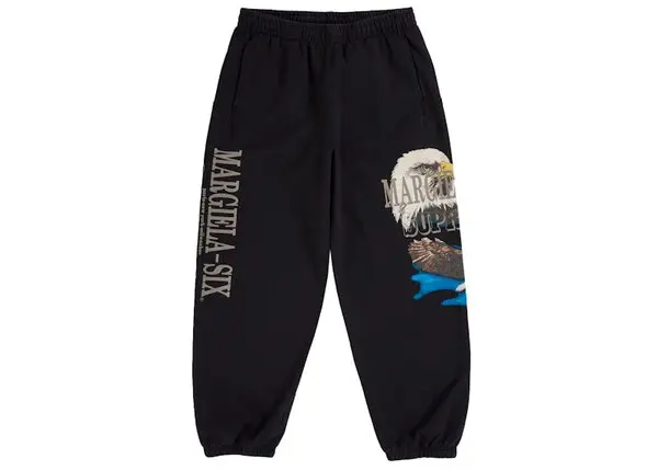 Supreme Mm6 Maison Margiela Eagle Sweatpant - Black