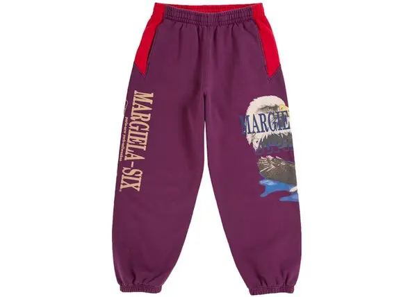 Supreme Mm6 Maison Margiela Eagle Sweatpant - Purple