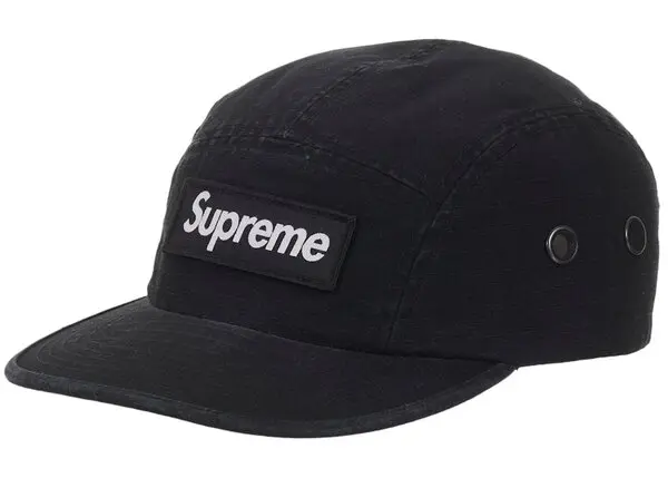 Supreme Military Camp Cap Ss26 - Black
