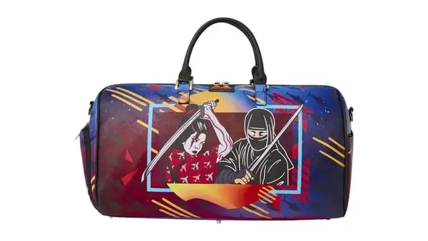 SPRAYGROUND Sharkuza Duffle - Multicolor