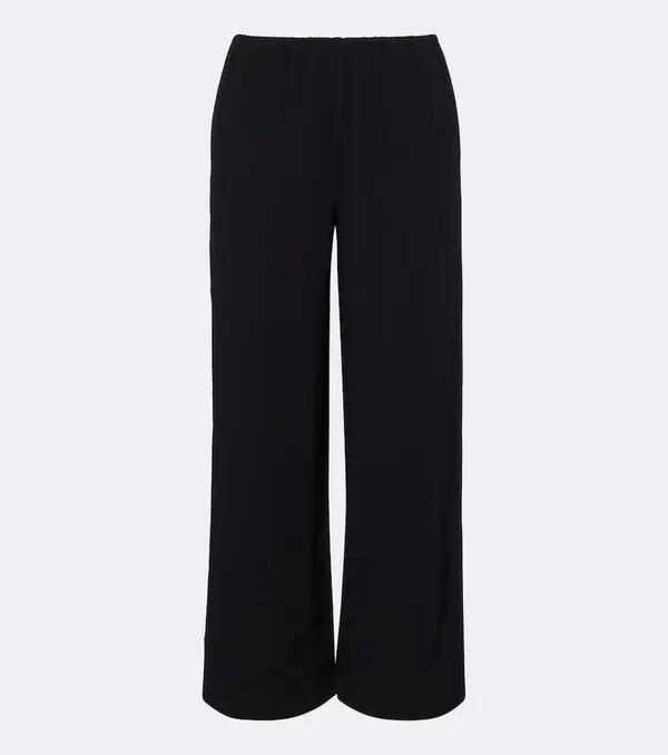 TOTEME Wide-leg Pants - Black