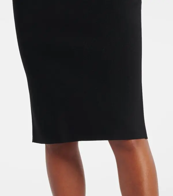 TOTEME Jersey Midi Dress - Black