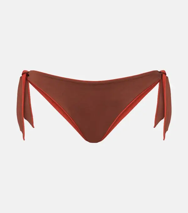 Max Mara Sella Reversible Bikini Bottoms - Brown