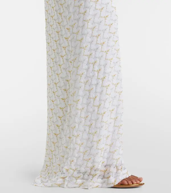 Missoni Lamé One-shoulder Maxi Dress