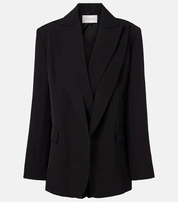 Sportmax Stenuta Layered Blazer - Black