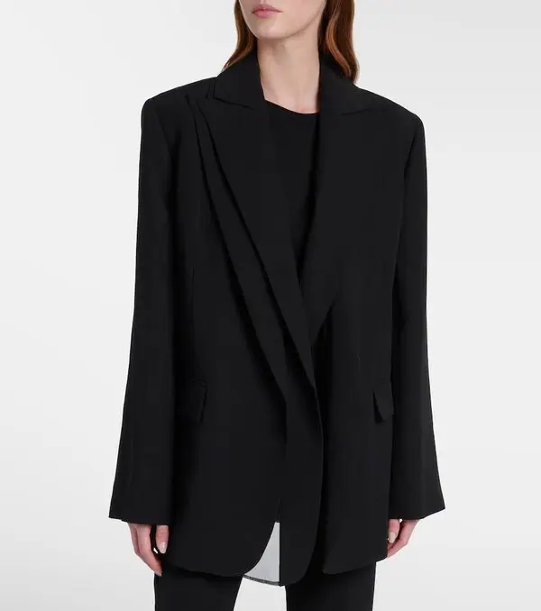 Sportmax Stenuta Layered Blazer - Black